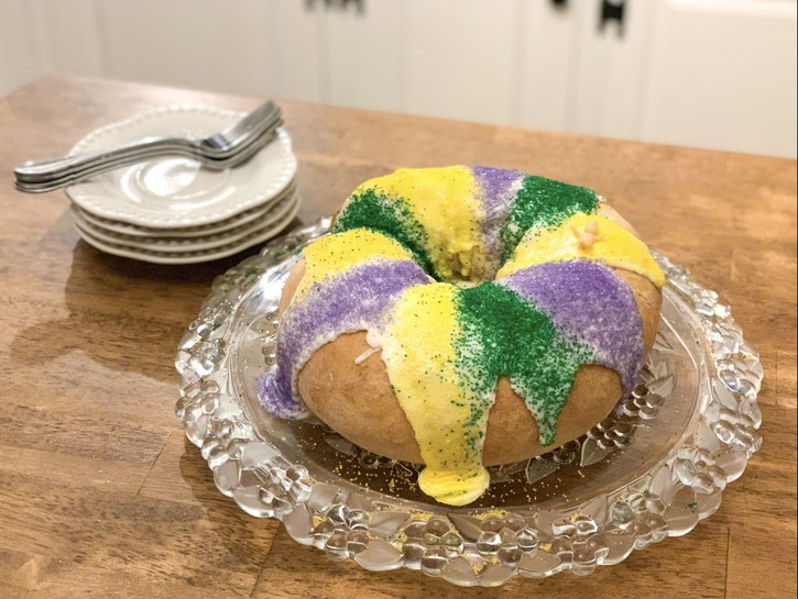 Mardi Gras King Cake Recipe