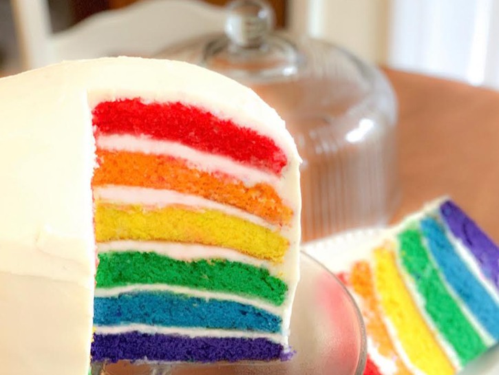 How To Make A Rainbow Cake That Tastes As Good As It Looks