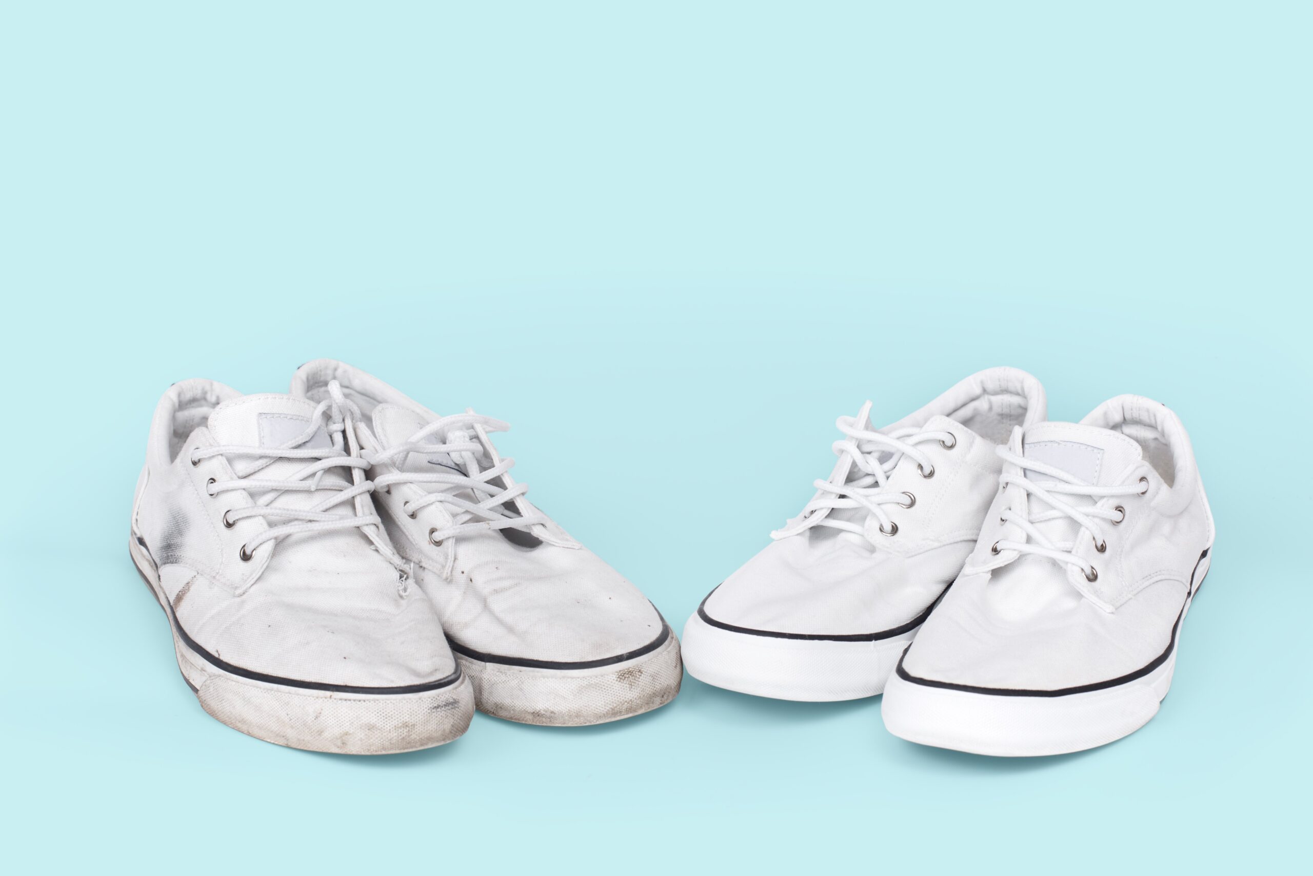 How To Clean White Shoes So They Look New Again