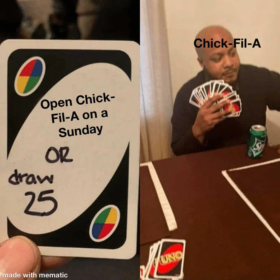 My Pleasure: 21 Memes About Chick-Fil-A Employees - Oola