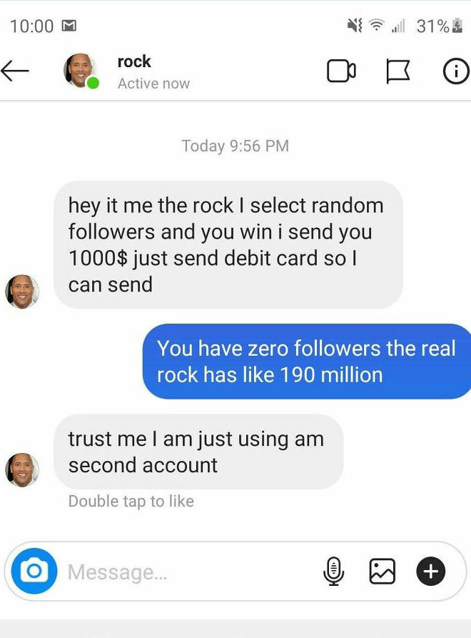 Ridiculous Scammer Text Messages - Oola