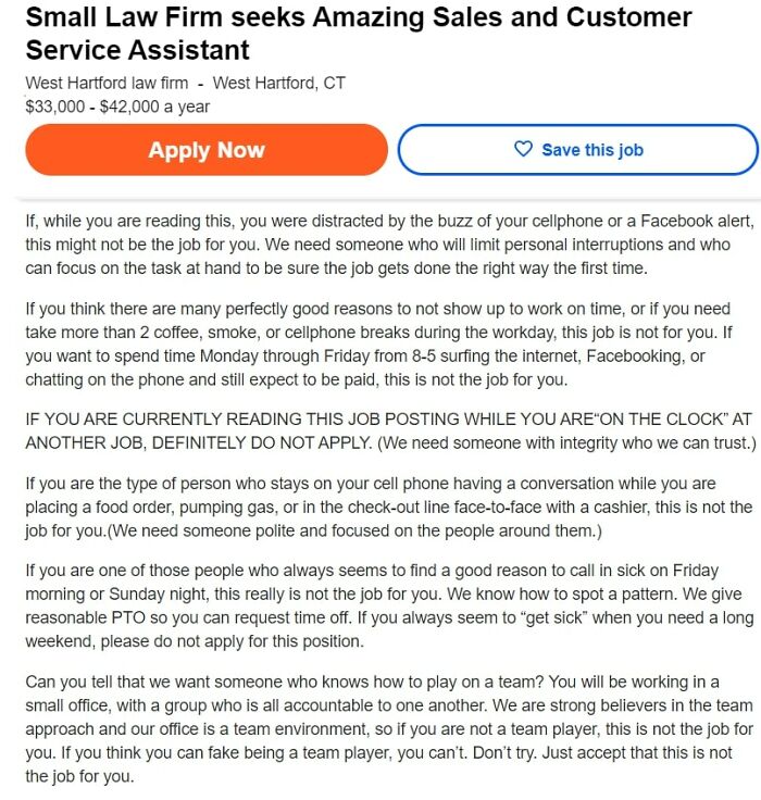 The Worst Job Ads Ever - Oola